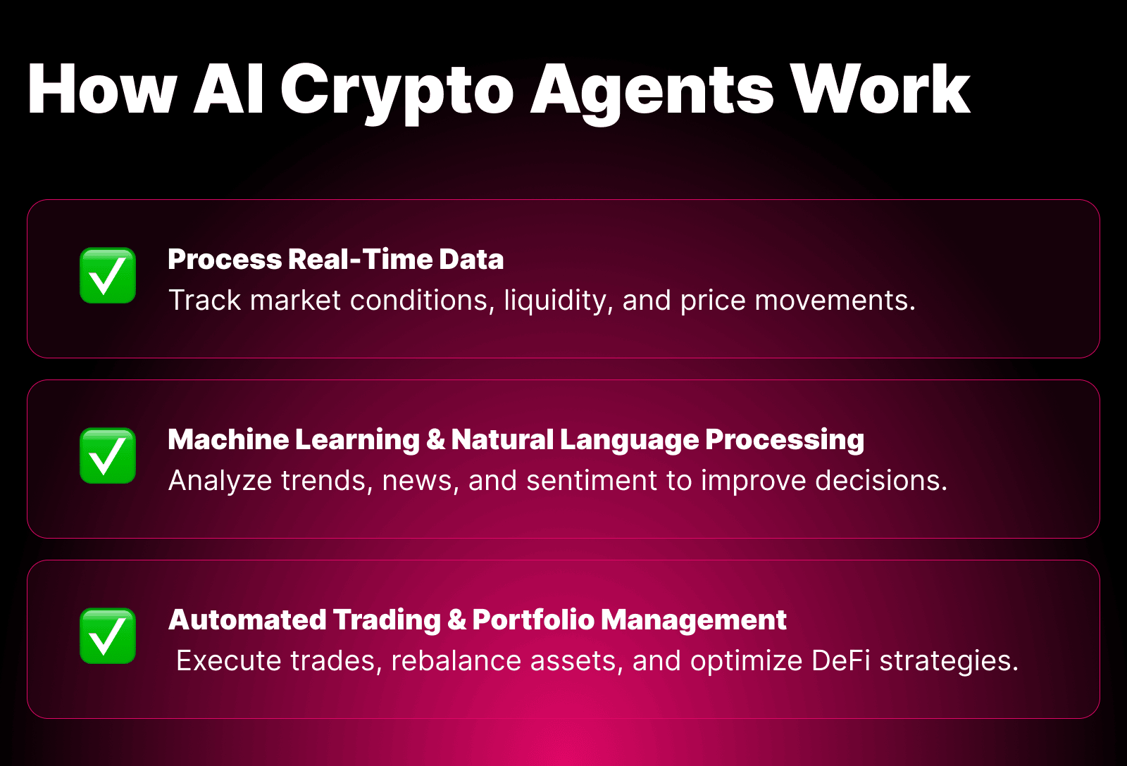 AI Crypto Agents in Crypto Trading: Key Use Cases & Trends